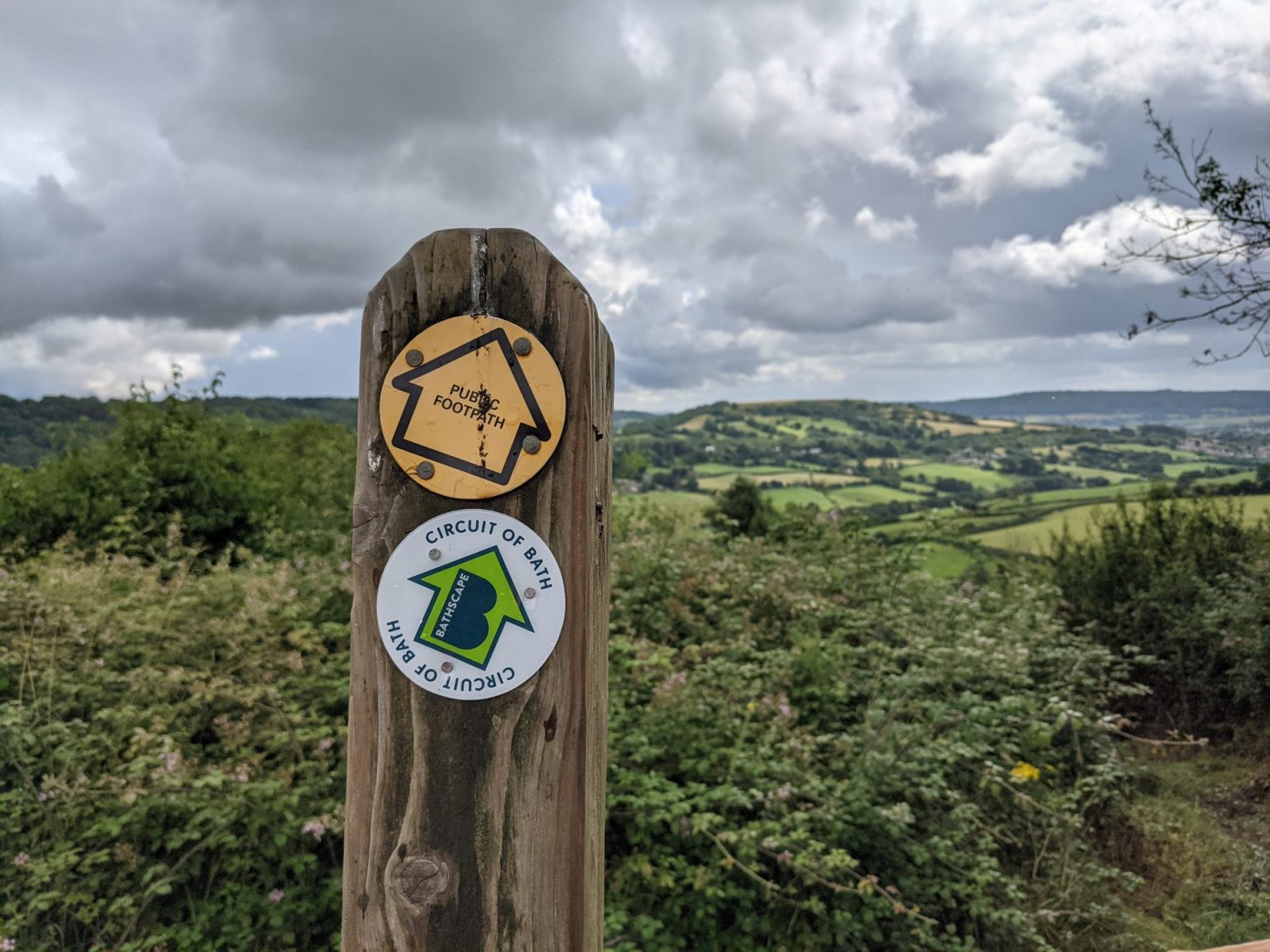 Circuit of Bath Whole Hiking Route - Bathscape Landscape Partnership